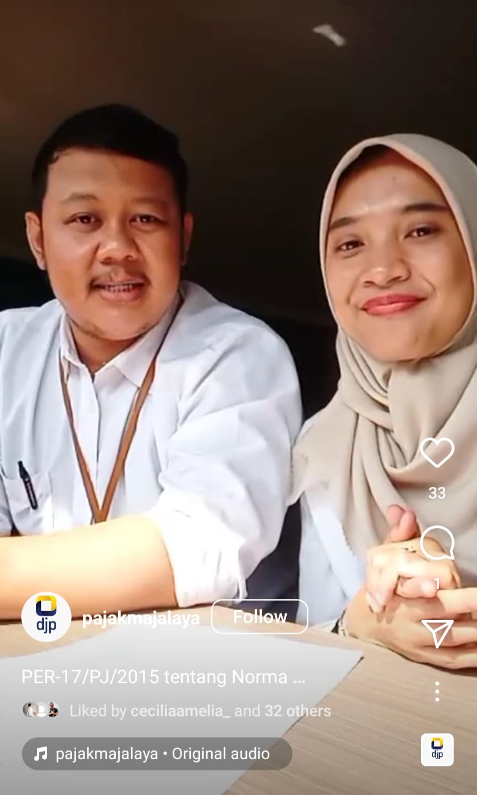 Lewat Instagram, Pajak Majalaya Bahas NPPN | Direktorat Jenderal Pajak